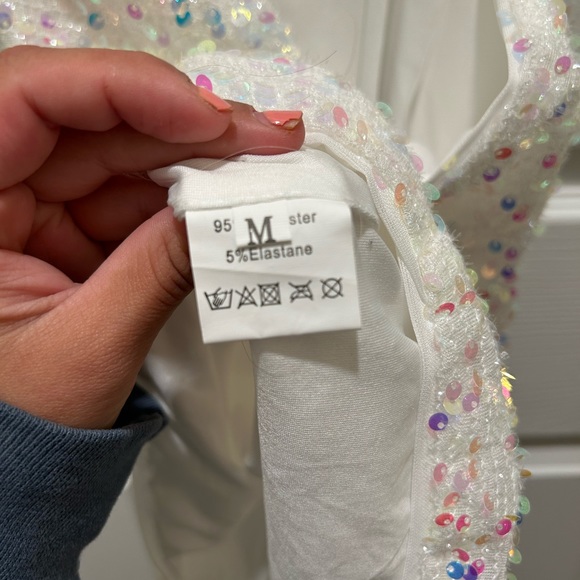 Dresses | Joyfunear Backless Lace Up Cut Out Sequin Bodycon Dress ...